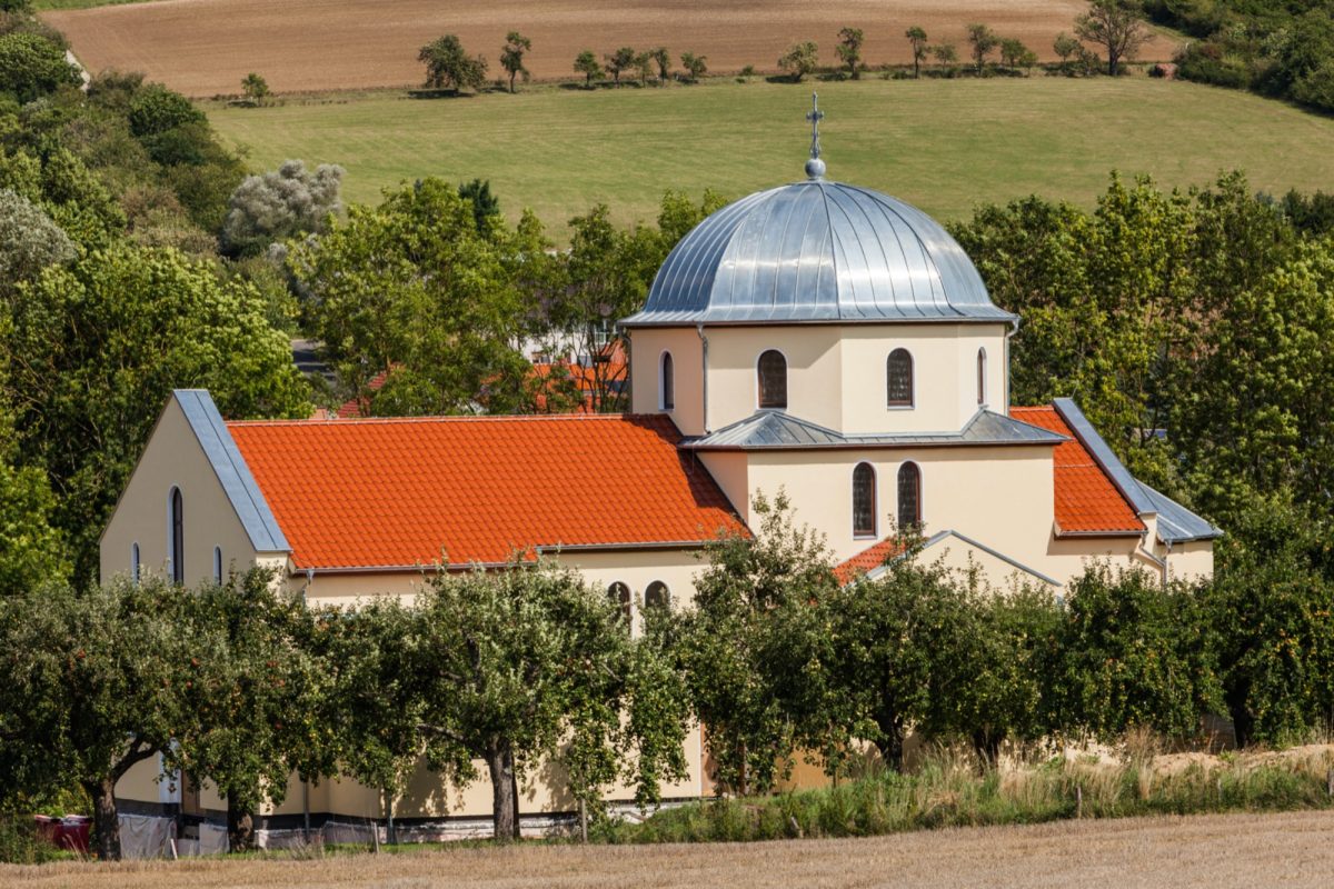 Neubau einer orthodoxen Kirche